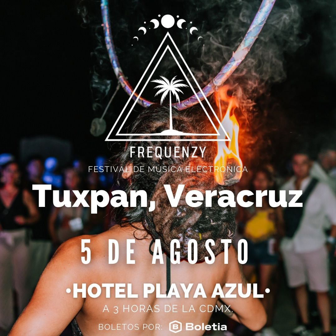 Todo listo para la segunda edición de Frequenzy Festival este 05 de Agosto - Majo Montemayor