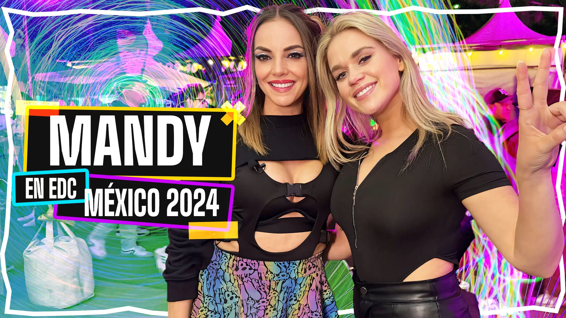 MANDY EN EDC MEXICO 2024 | Entrevista - Majo Montemayor